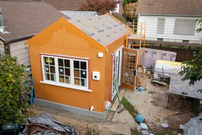 Non-Vented “hot” Roof Assembly – Irvington Cottage